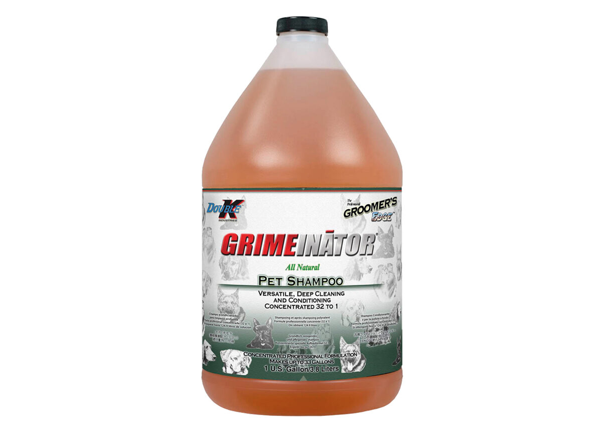 Double K Grimeinator Shampoo, 3,8 L - deep cleaning and conditioning ...